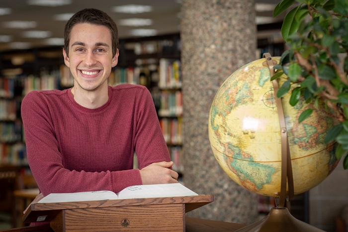 SamCotterProfile18 - University Communications and Marketing | UWSP